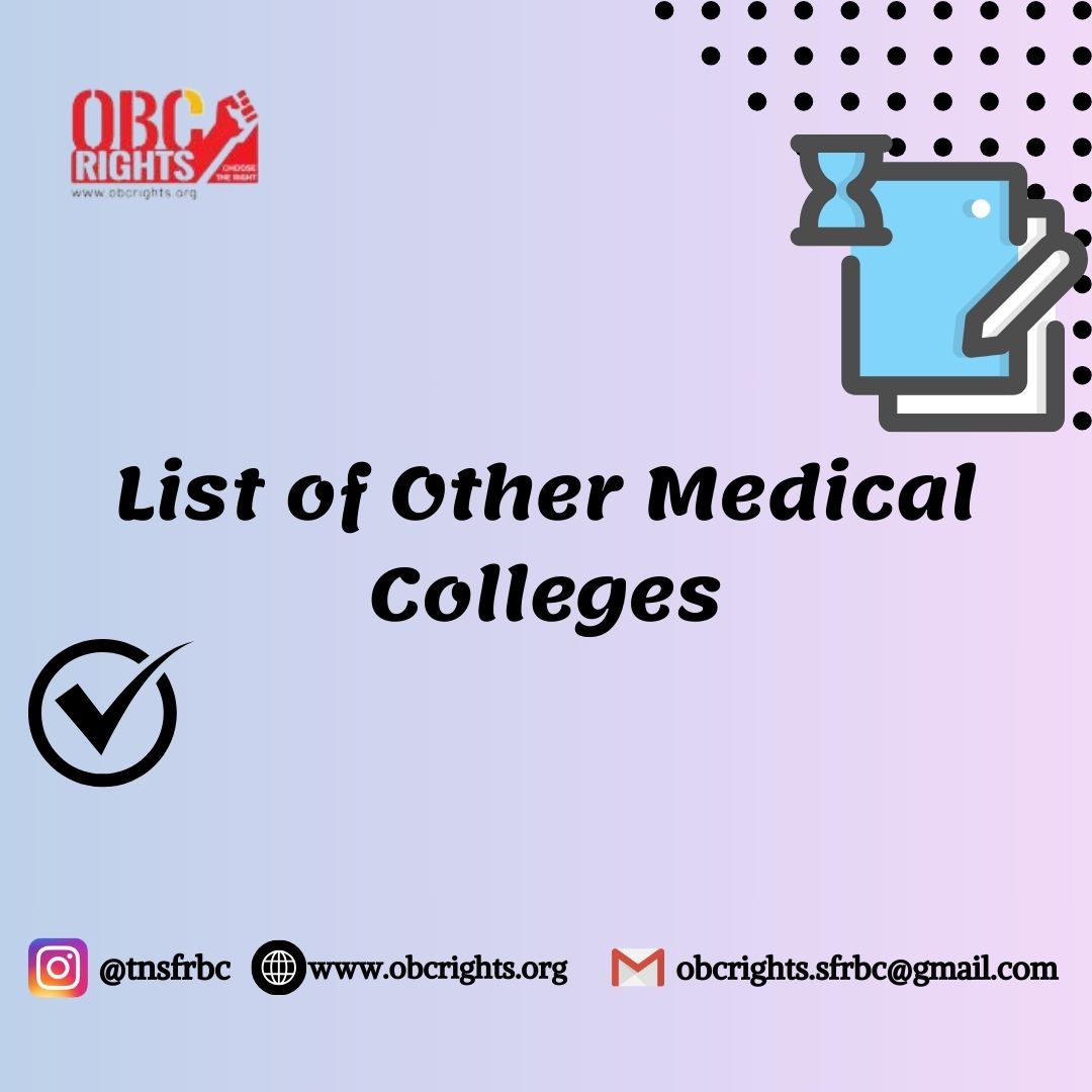 List of Medical Colleges in India in detail