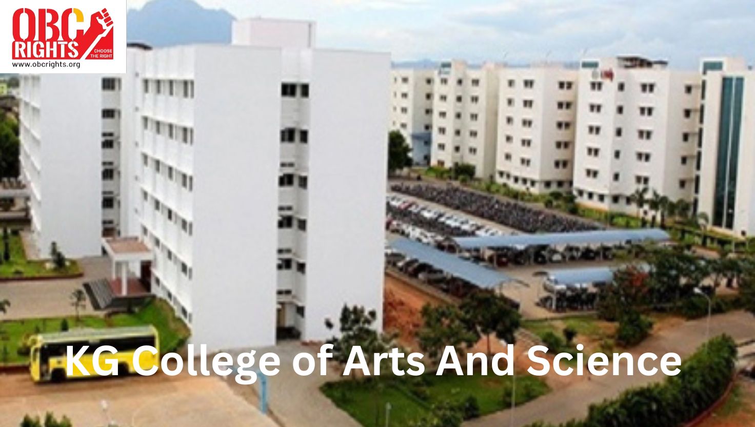 KG College of Arts and Science (NAAC A++ College)-obcrights