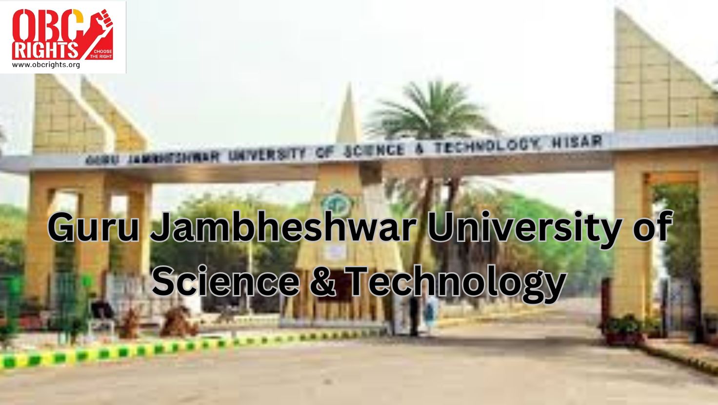 Guru Jambheshwar University of Science & Technology