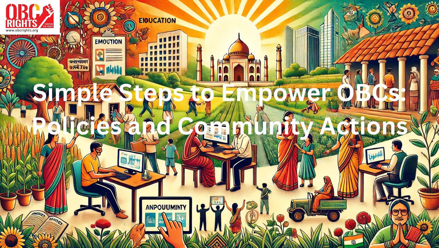Simple Steps to Empower OBCs: Policies and Community Actions