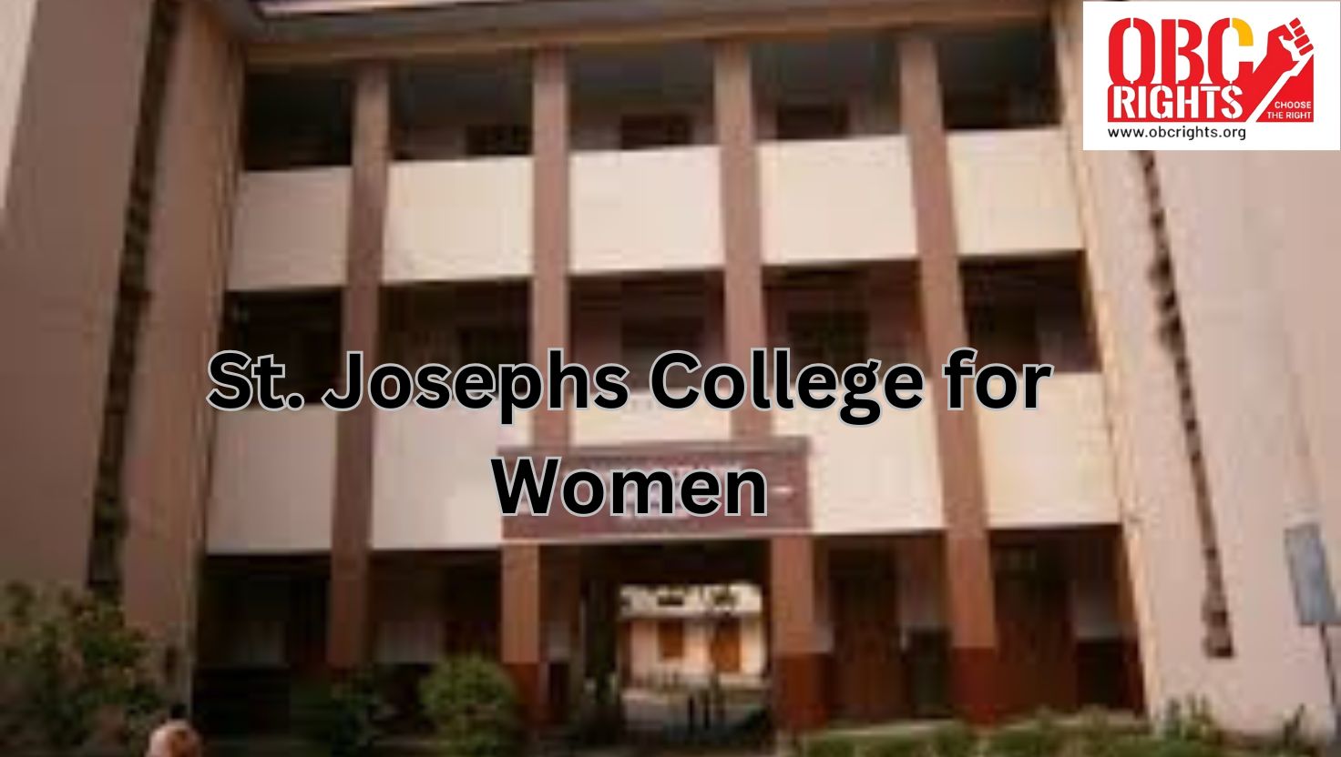 St. Josephs College for Women - obcrights.org