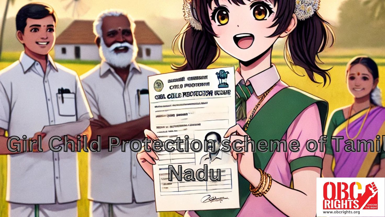 Girl Child Protection scheme of Tamil Nadu - obcrights