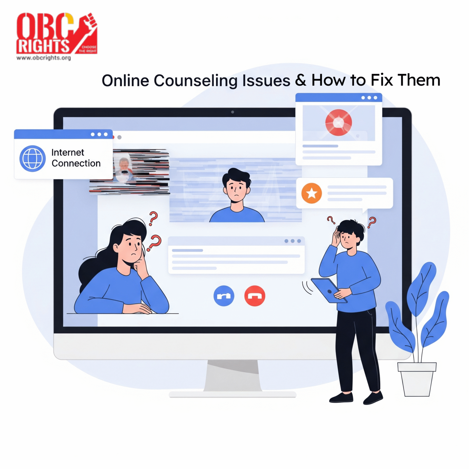 Online Counselling Issues & Quick Fixes: A Handy Guide