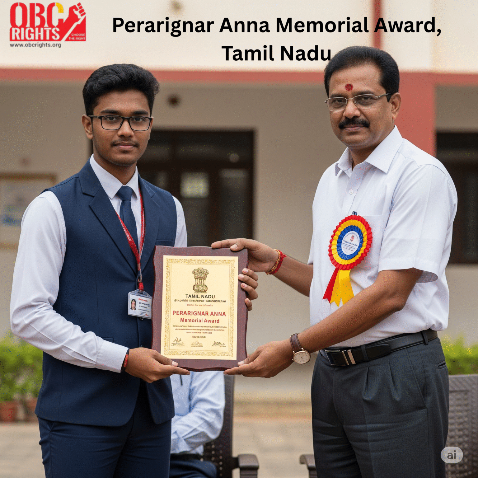 Perarignar Anna Memorial Award, Tamil Nadu - obcrights