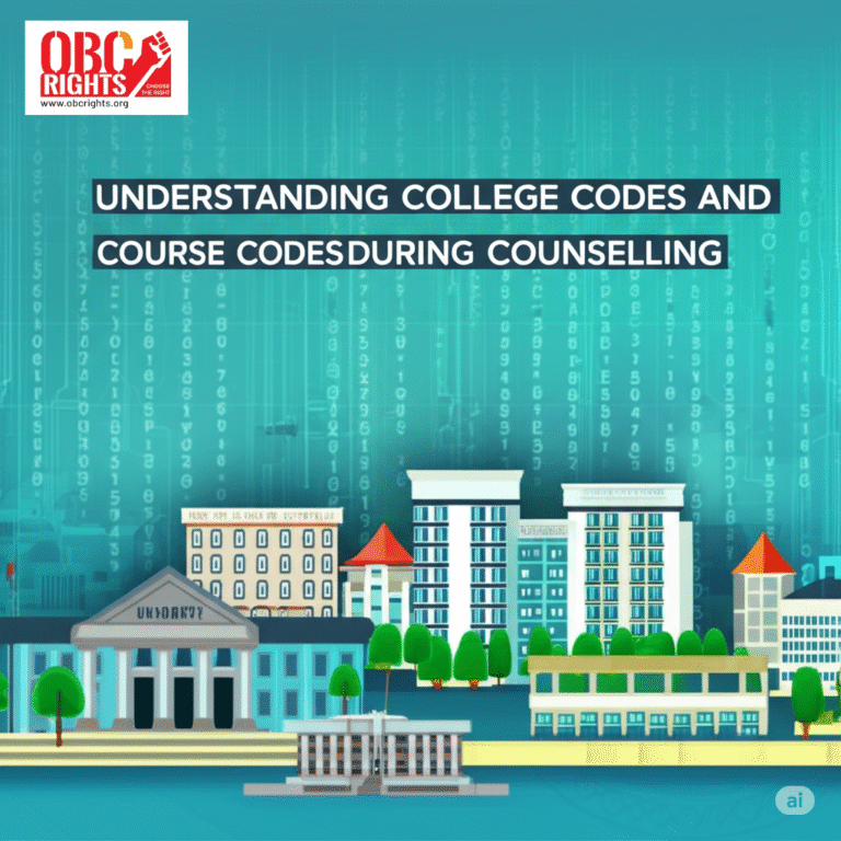 College Codes and Course Codes: Decode Counselling Easily