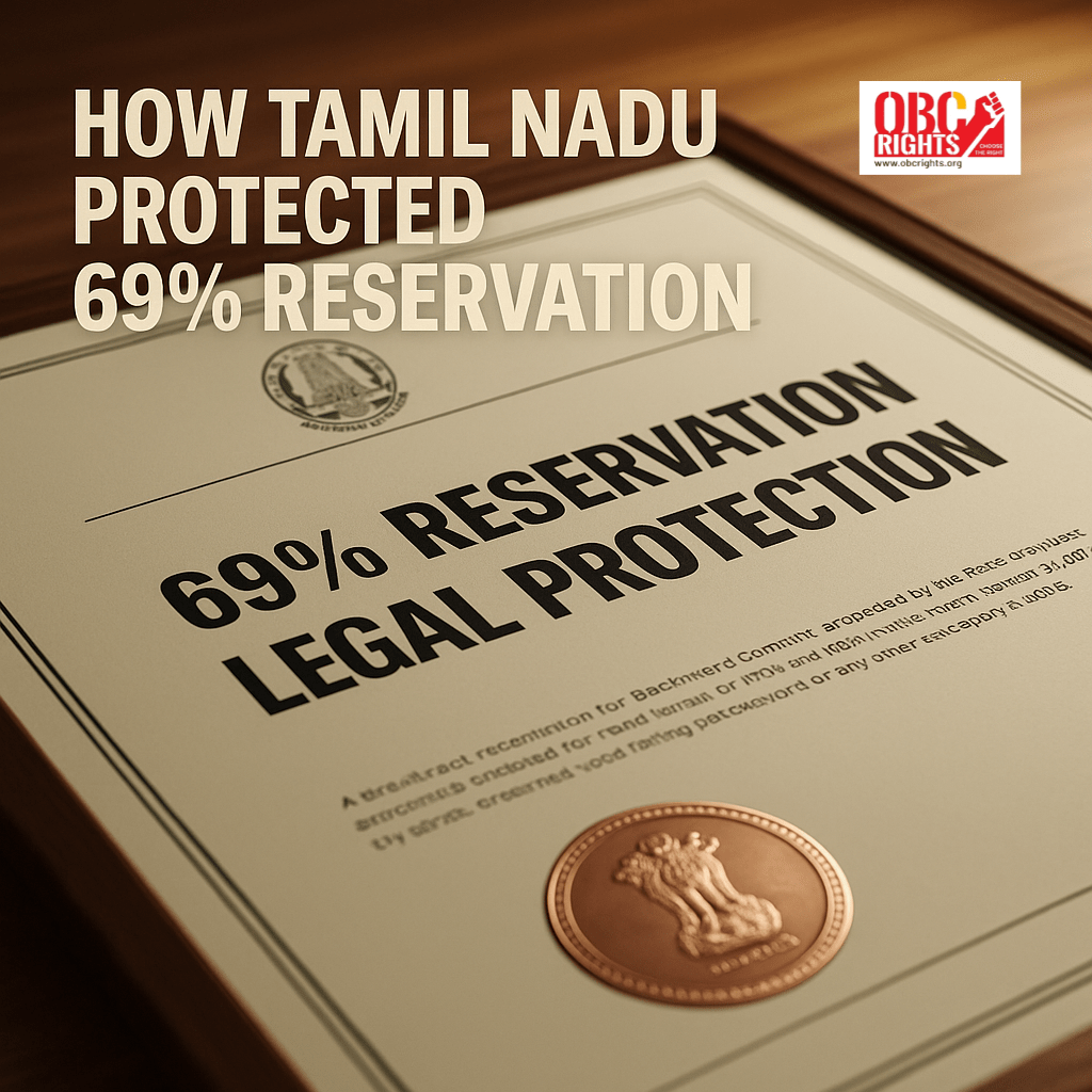 69% Reservation – who brought legal protection - obcrights