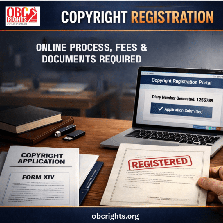 Copyright Registration in India 2026 – Online Process, Fees